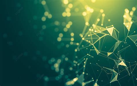 Abstract Background Molecules Technology With Polygonal Shapes Line Polygon Low Photo And
