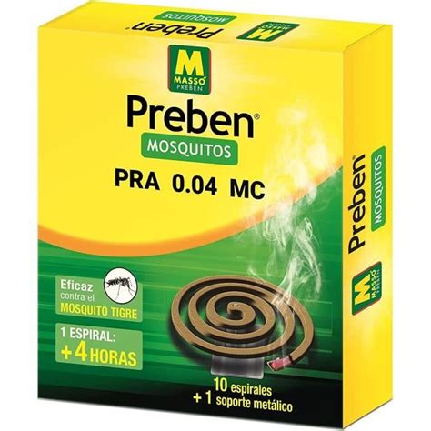 Preben 231453 Spirale Anti Moustiques 10 5x 16 5x 2cm Marron253 Cdiscount Au Quotidien