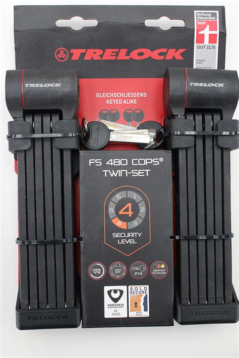 Trelock Fs 480100 Cops Zf 480 X Press 629642