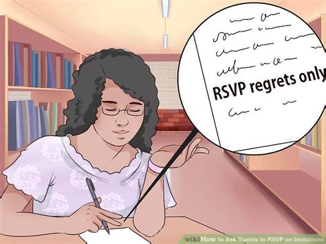 How To Ask Guests To RSVP On Invitations 12 Steps With Pictures