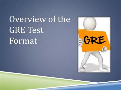 PPT Overview Of The GRE Test Format PowerPoint Presentation Free Download ID