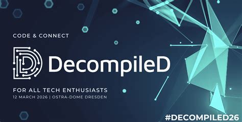 Decompiled Conference 2026 Silicon Saxony