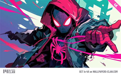 Cool Spider Man Abstract Background Desktop Wallpaper In 4k