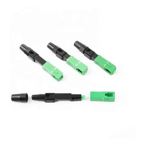 Conector Rápido Para Fibra Óptica Sc Apc Hd Uruguay