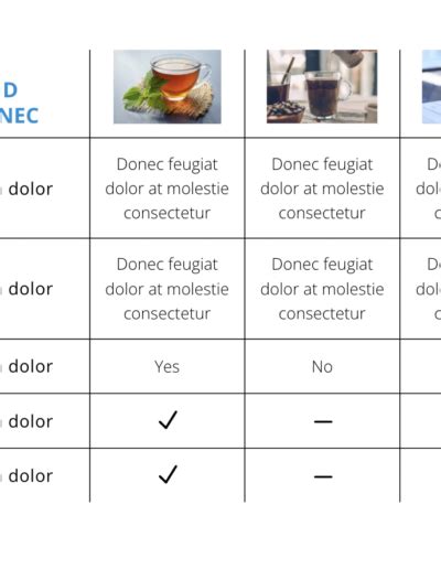 Responsive Comparison Charts Built With Divi