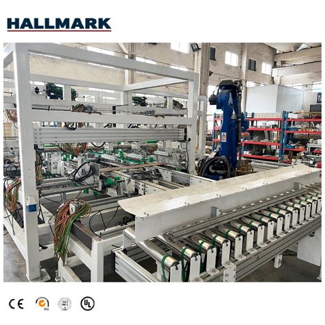 High Technology Spc Vinyl Flooring Packing Machine For Spc Flooring Production Line Carton Box