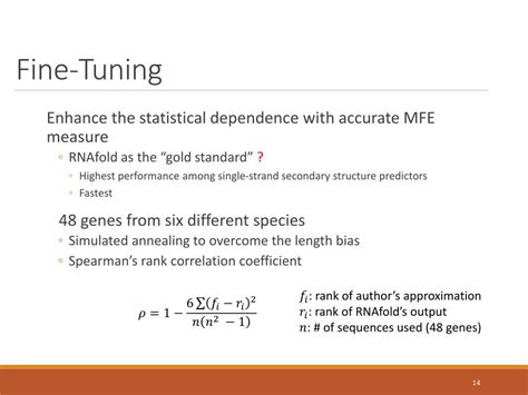 Ppt Mrna Secondary Structure Optimization Using A Correlated Stem Loop Prediction Powerpoint