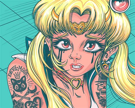 Sailor Moon • Devil Moon On Behance