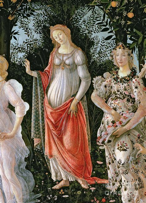 Primavera By Sandro Botticelli Botticelli Le Printemps Image Yrcky