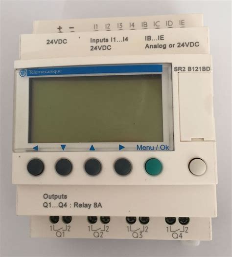 Electric Sr2b121bd Industrial Relays Sr2 12 I O 24vdc W Display Car