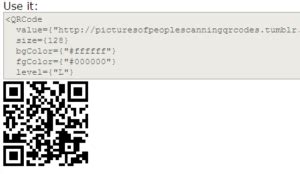 Customizable React QR Code Generator Reactscript Customizable React QR Code Generator Reactscript