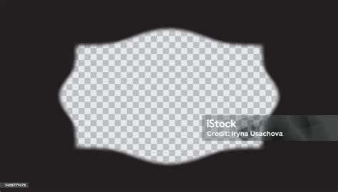 복고풍 스타일의 투명한 배경에 오래된 프레임 시네마틱 오버레이 텍스처 흐릿한 빈티지 시네마 영화 스트립 필름 직사각형 테두리 영화 디자인 요소 0명에 대한 스톡 벡터 아트