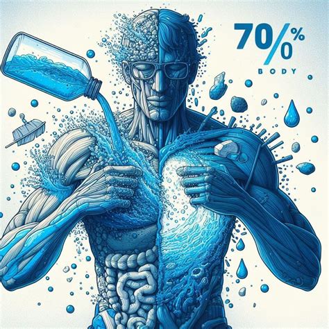 몸의 70를 이루는 수분 그 중요성에 대하여 알아보자 물 하루 섭취권장량