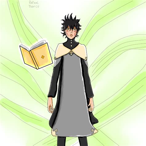 Rafael Merce Desenhos Desenho Yuno Black Clover