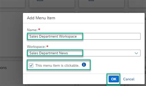Create A Site Menu In Your Sap Build Work Zone Advanced Edition Site