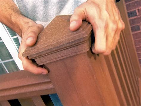 Installing A Deck Railing How Tos DIY
