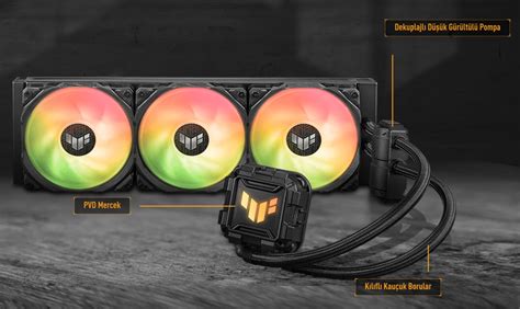 Asus TUF Gaming LC II ARGB İşlemci Sıvı Soğutucu