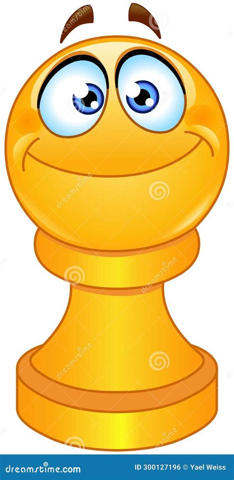 Chess Emoticon Stock Vector Illustration Of Strategy 300127196