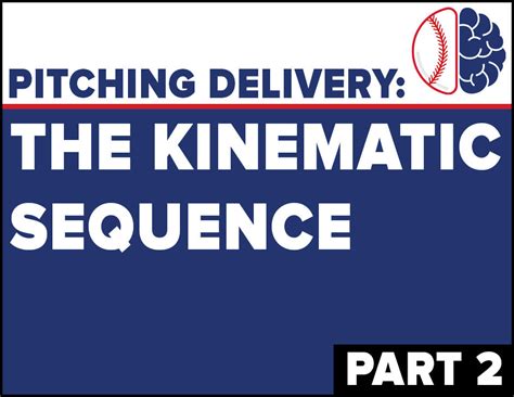 The Kinematic Sequence Proximal To Distal Part 2 Simple Sabermetrics