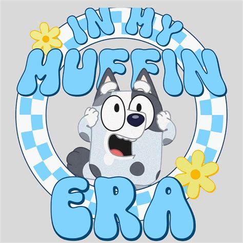 In My Muffin Era Png Blue Muffin Sticker Printable Digital Download