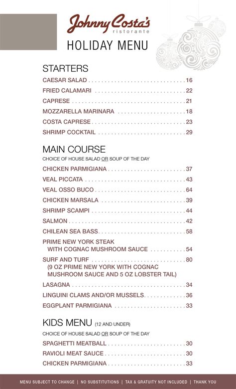 Jc Holidaymenu 2023 Johnny Costas