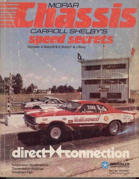 [sold] Pair Of Mopar Direct Connection Engine And Chassis Manuals For A Bodies Only Mopar Forum