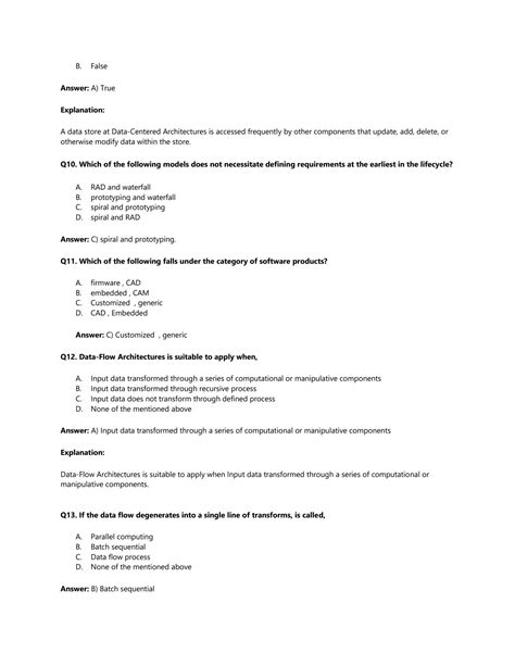 Software Engineering Mcq Gate At Hannah Macdonell Blog