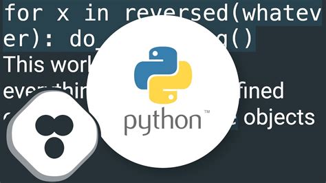 How To Loop Backwards In Python Youtube