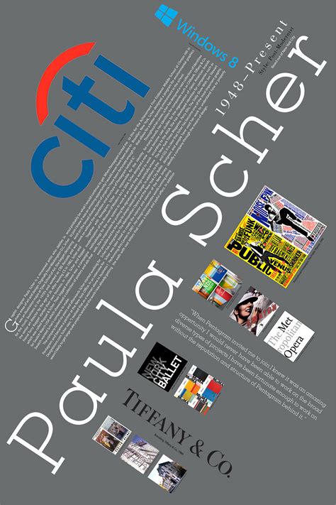 Paula Scher Poster On Behance
