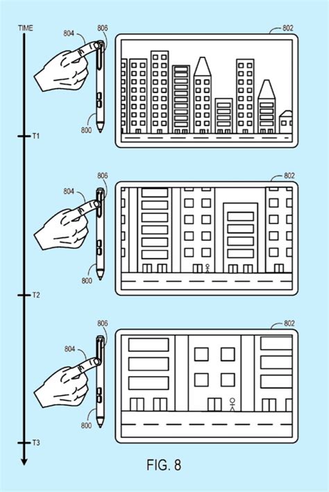 Microsoft Patents Surface Pen With Touch Sensitive Retention Clip