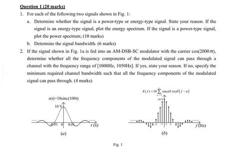 Solved Question 1 20 Marks 1 For Each Of The Following