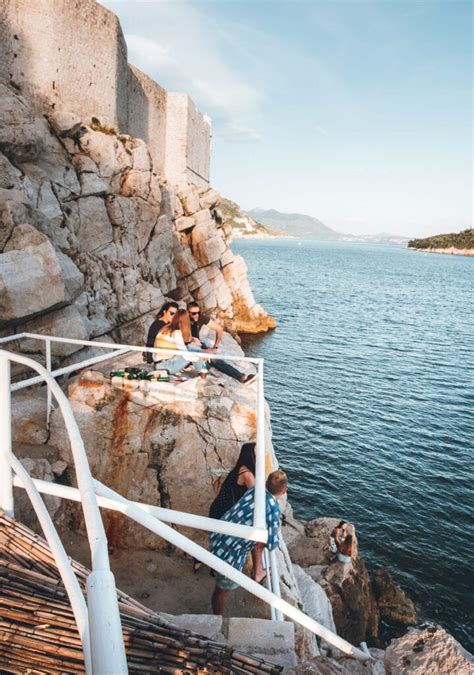 Buza Bar Dubrovnik A Literal Hole In The Wall Bar On The Side Of A