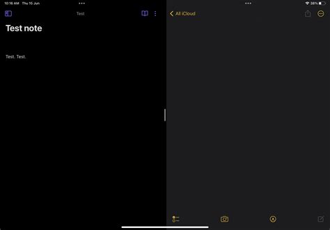 When Using The Floating Keyboard In IPadOS And Obsidian In Split Screen The Bottom Menu