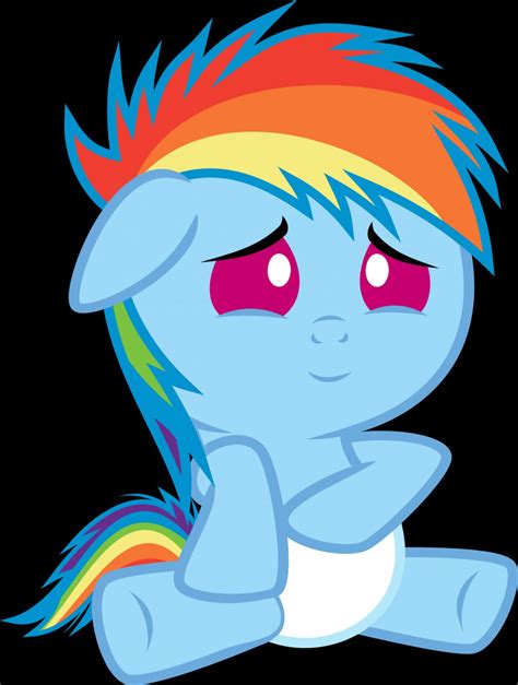 Rainbow Dash Belly