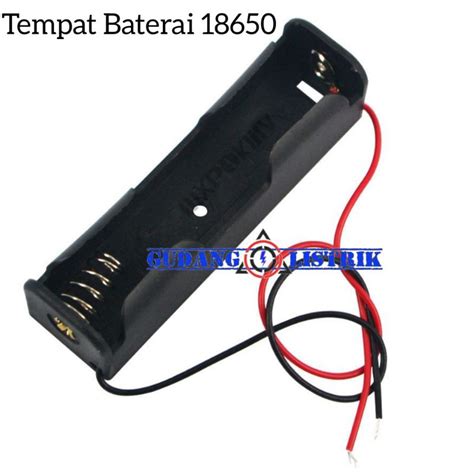 Jual Kotak Baterai Tempat Baterai Battery Holder X Plus Kabel Shopee Indonesia