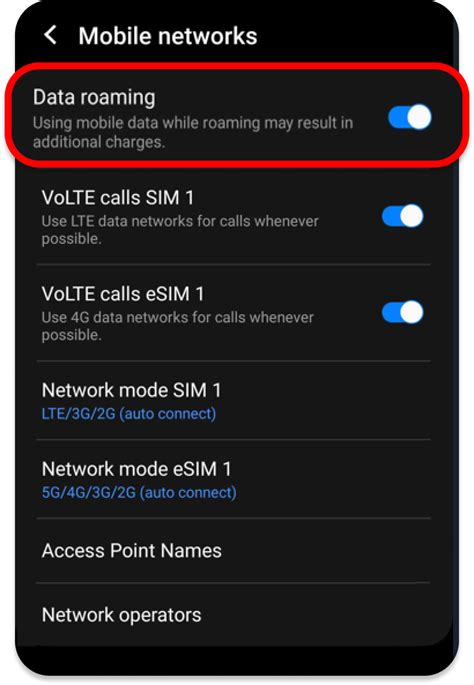 How To Enable Data Roaming Saily Help Center