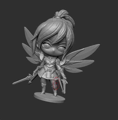 Stl File Fanny Chibi Mobile Legends 🎲 ・design To Download And 3d Print・cults