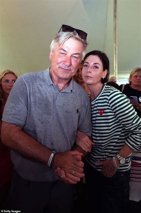 Alec Baldwin And Very Busty Wife Hilaria Attend Charity Event In The