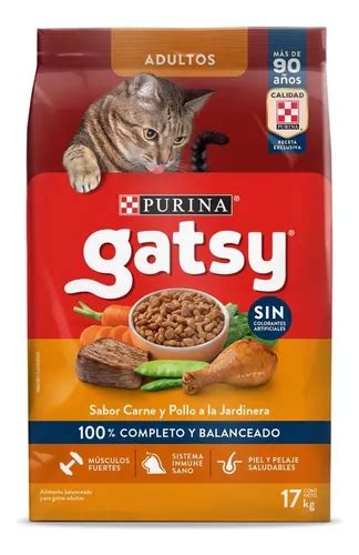 Gatsy Adulto Pollo Y Carne 17kg Cuotas Sin Interés