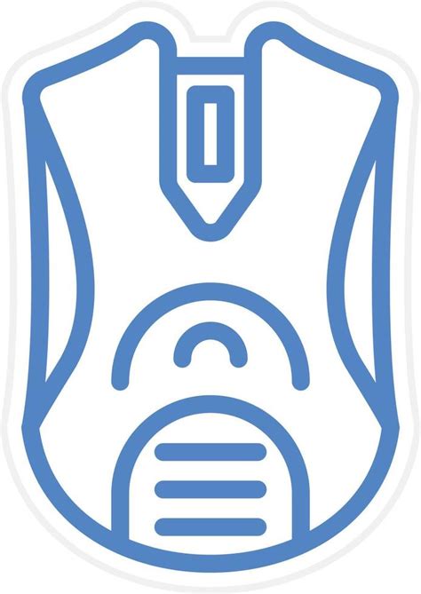 Wireless Mouse Vector Icon Style 22737238 Vector Art At Vecteezy