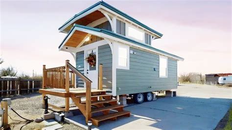 Absolutely Gorgeous Amish Built Tiny Home Built To Last Youtube