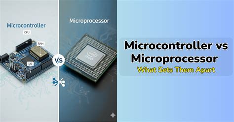 Microcontroller Vs Microprocessor Whats The Difference Iem Robotics