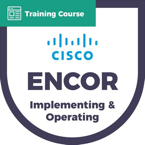 Cisco Ccnp Implementing And Operating Cisco Enterprise Network Core Technologies Encor 350 401