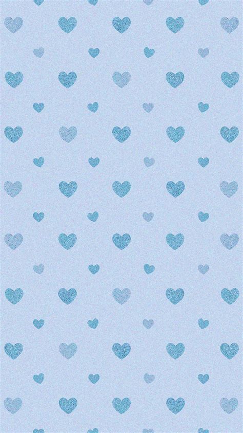 Lindos Fondos De Corazones Azules
