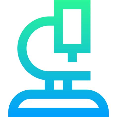 Microscope Super Basic Straight Gradient Icon