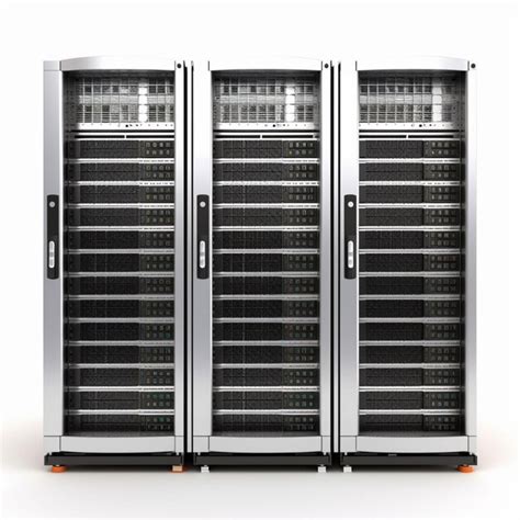 Server Racks Premium Ai Generated Image