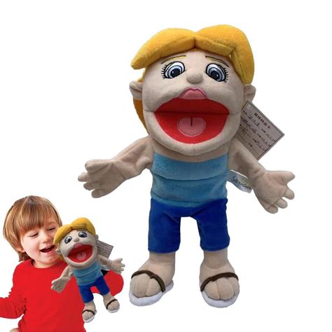 Jeffy Puppets Sml Toys For Babes Hooray Jeffys Mom Dad Penelope Hand Puppet Fun Puppet Plushie