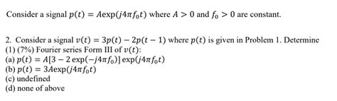Solved Please Use The P T Equation To Solve For Problem 2 I Will Give Course Hero