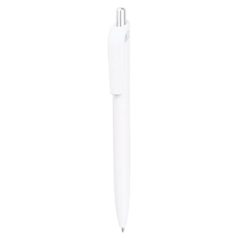 Push Push Ballpoint Pen Color White