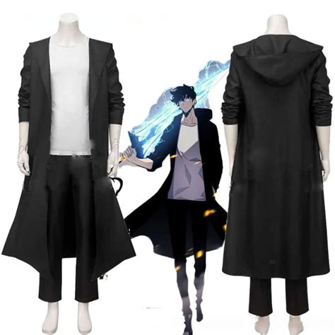 Anime Knight Killer Sung Jin Woo Solo Sung Jinwoo Leveling Cosplay